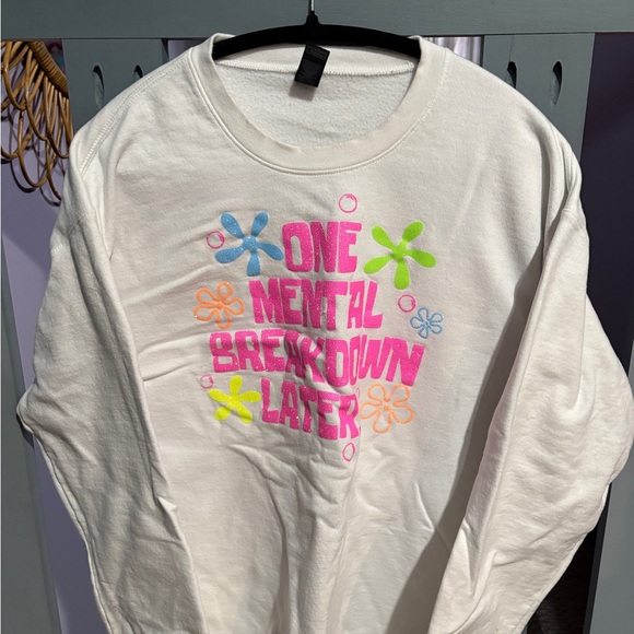 Tops | Custom Spongebob Inspired One Mental Breakdown Later Sweatshirt ...